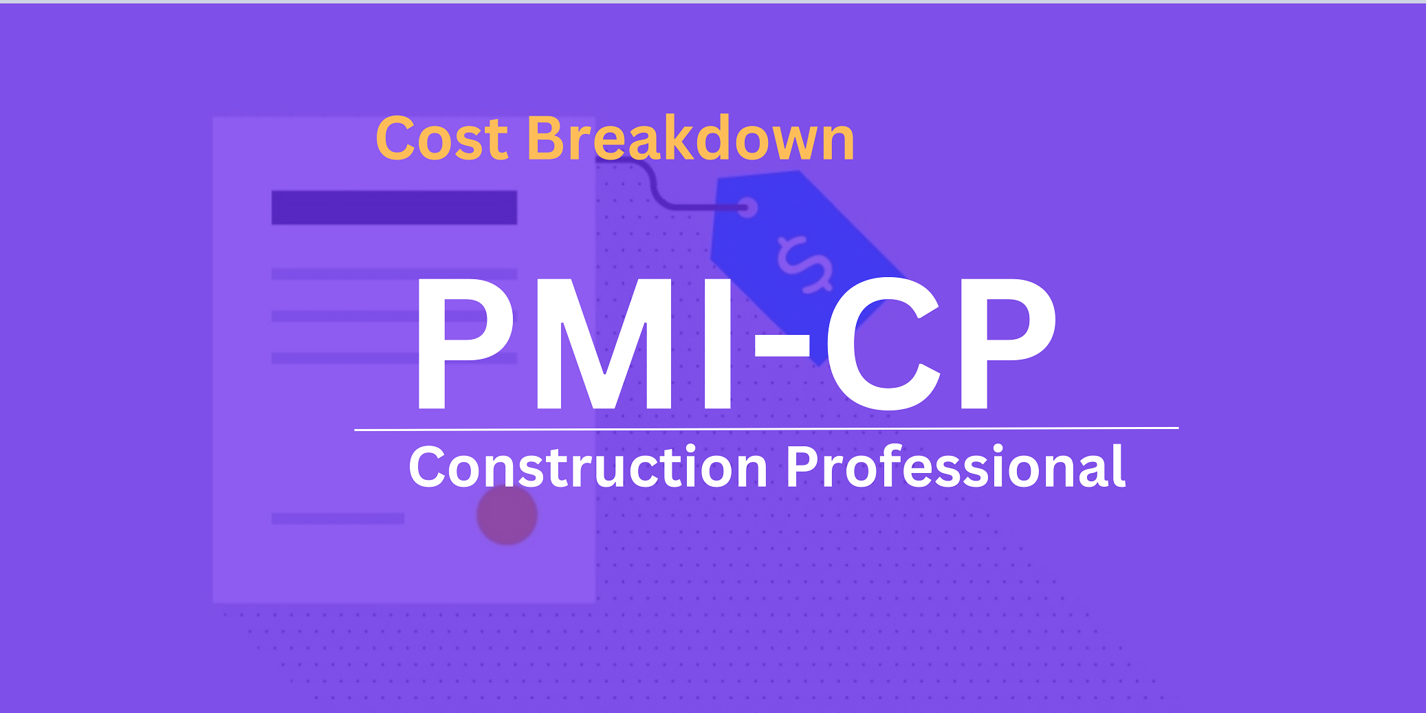 PMI CP Certification Cost : A Comprehensive Investment Guide - BlueMorpho